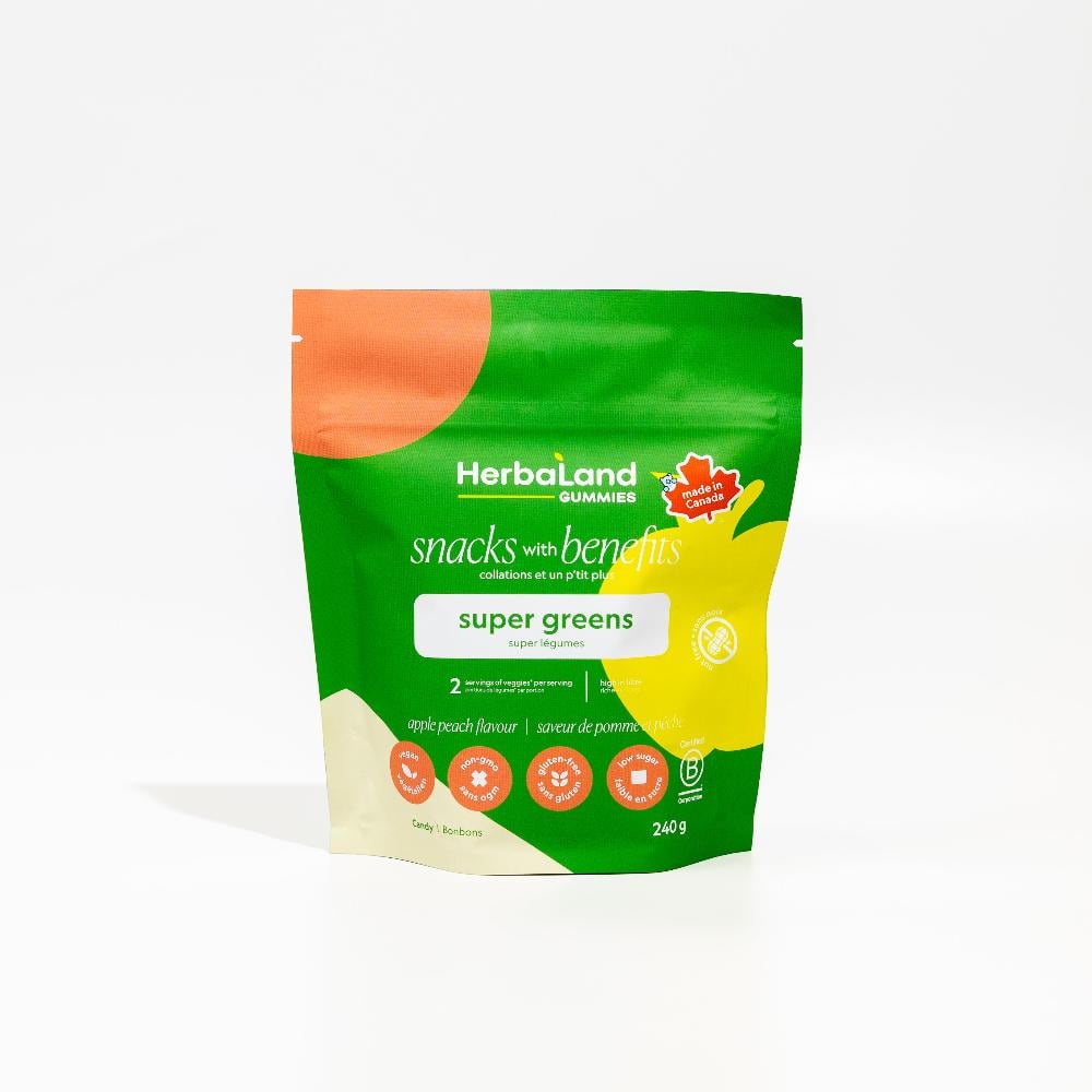 Click here for Herbaland Super Green Gummies - 240g Pouch - Snack... prices