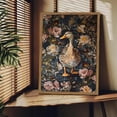 Affixzi Vintage Mallard Duck Wall Art, Whimsical Dark Cottagecore Duck ...