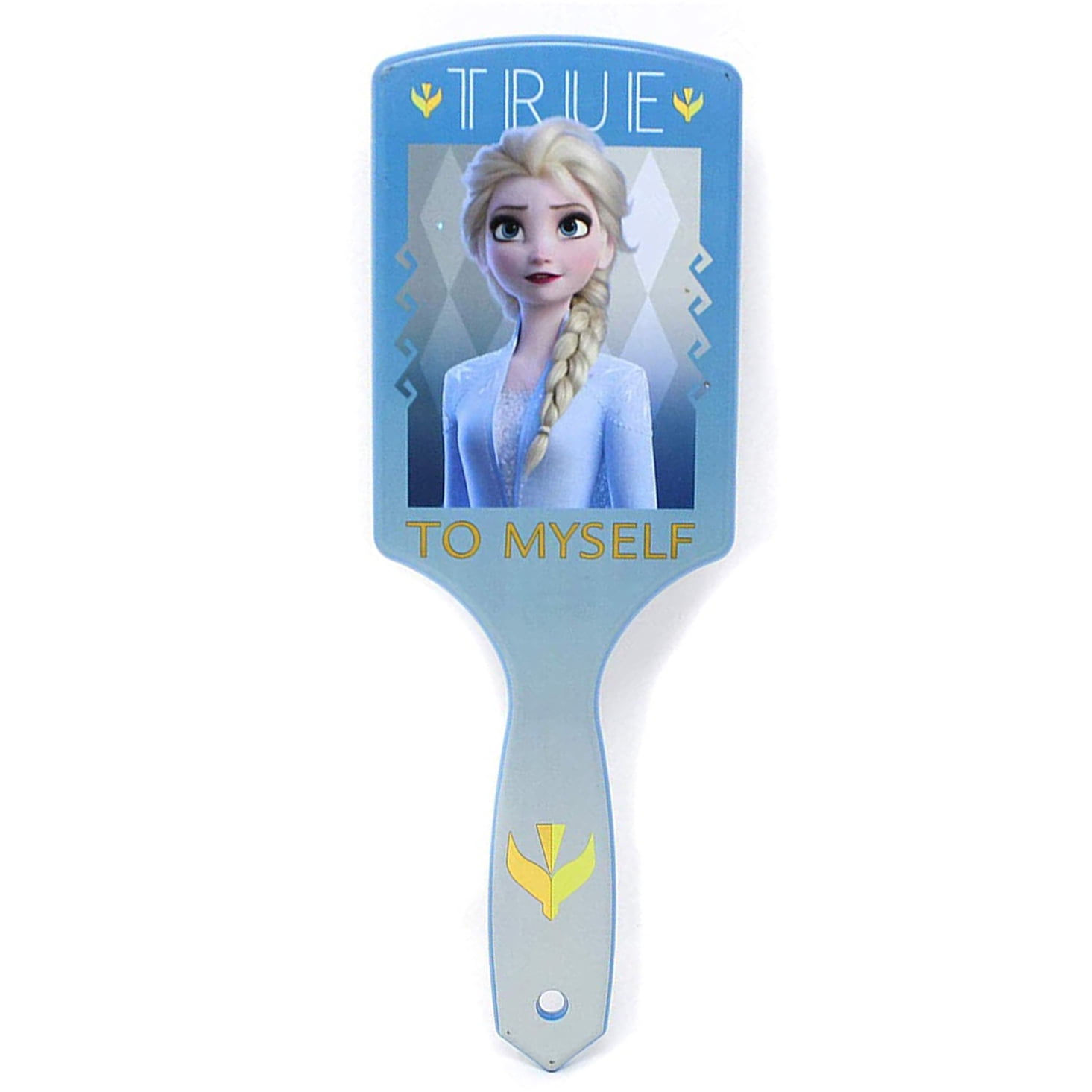 Disney Frozen 2 Blue Princess Elsa True to Myself Square Paddle Hair ...