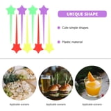 200Pcs Mini Toothpicks Sandwich Teasing Toothpicks Fruits Tasting Forks ...