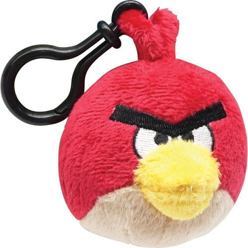 Angry Birds #1 Worldwide Application, Red Bird Backpack Clip, Over 100 ...