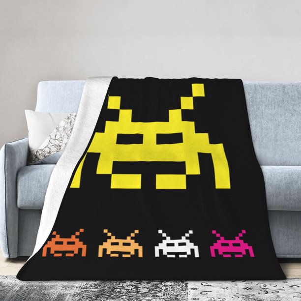 DouZhe Ultra-Soft Micro Fleece Lightweight Flannel Bed Blanket, Alien ...