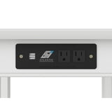 Mission Printer Stand with Charger White - Walmart.com