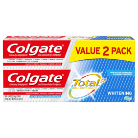 Colgate Cavity Protection Travel Toothpaste with Fluoride, TSA Approved ...