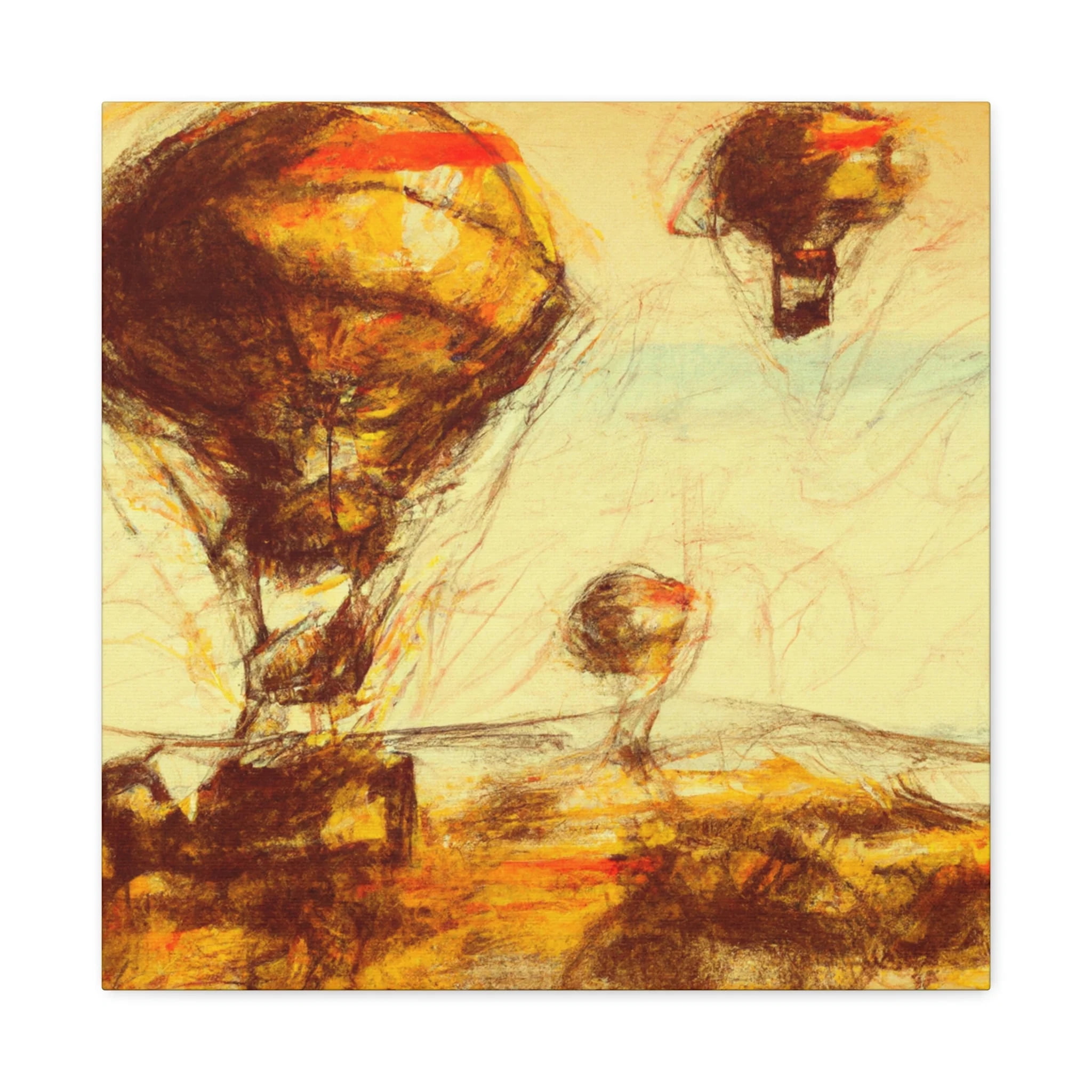 Floating Into Heaven - Canvas - Walmart.com
