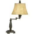 Regency Hill Andrea 22 1/2" High Small Farmhouse Rustic Desk Lamps Set ...