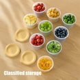 Food-Safe Stackable Portable Plastic Fruit Storage Organizer Lunch Box ...