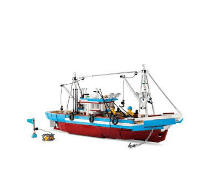 LEGO Great Fishing Boat Bricklink Designer Program 910010 - Walmart.com