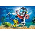 PLAYMOBIL Environmental Expedition with Dive Boat Action Figure Set, 58 ...