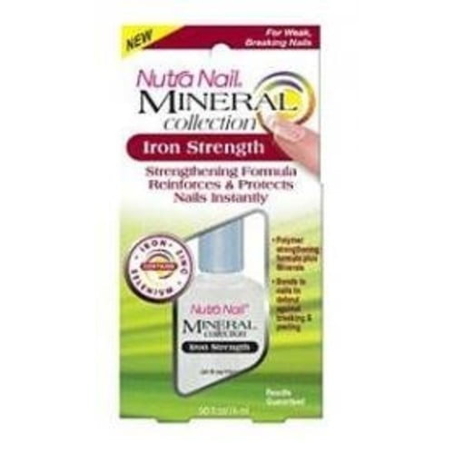 Nutra Nail Mineral Nail Care Iron Strength 0.5 oz - Walmart.com