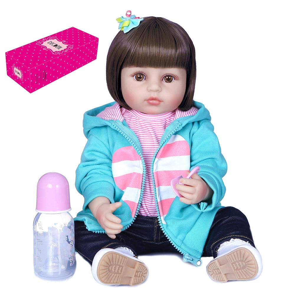 Click here for Decdeal Reborn Dolls 22 Inch Silicone Full Body Re... prices