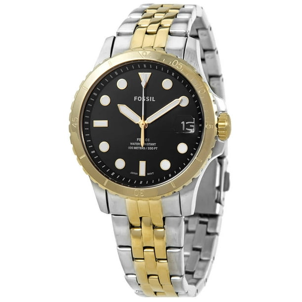 Fossil FB-01 Quartz Black Dial Ladies Watch ES4745 - Walmart.com