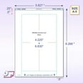 Knockout A5, Duplex Laser Shipping Label/Packing Slip, Shipping Label ...