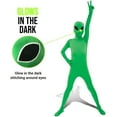 Morphsuits Kids Alien Costume, Green, Large, Fancy Dress, Halloween ...