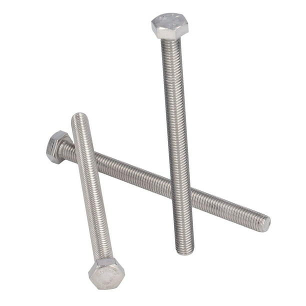 Pernos completamente roscados, 20 piezas Perno hexagonal Perno ...