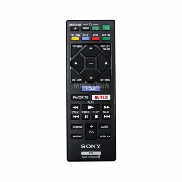 Sony RMT-VB100U Replaced Remote Control for Sony Blu-Ray DVD players - Walmart.com