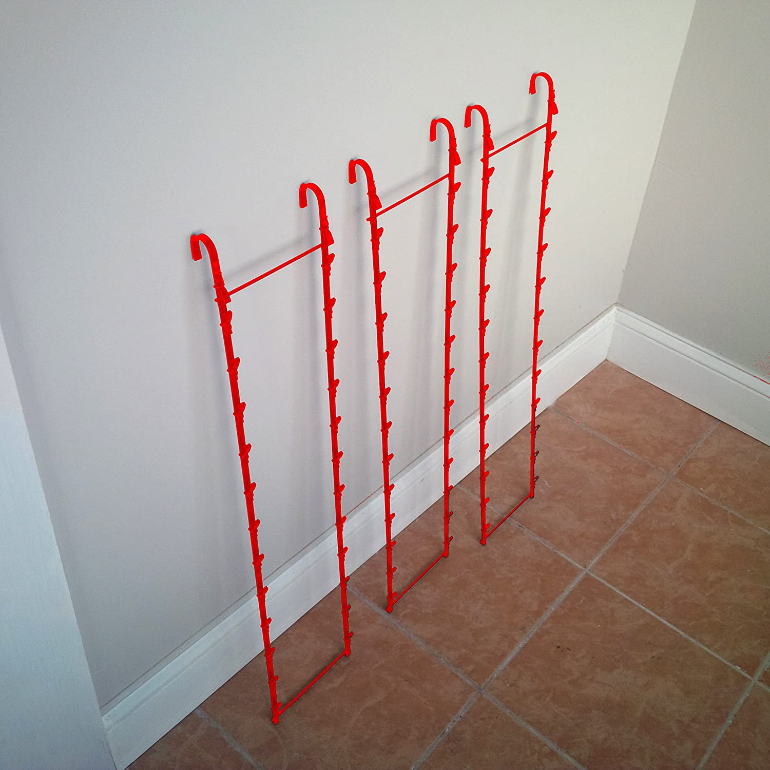 2 Strips 26 Clip Potato chip Candy & Snack Red Hanging Display Racks ...