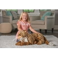 Cuddlekins Jumbo African Leopard Plush Stuffed Animal by Wild Republic ...