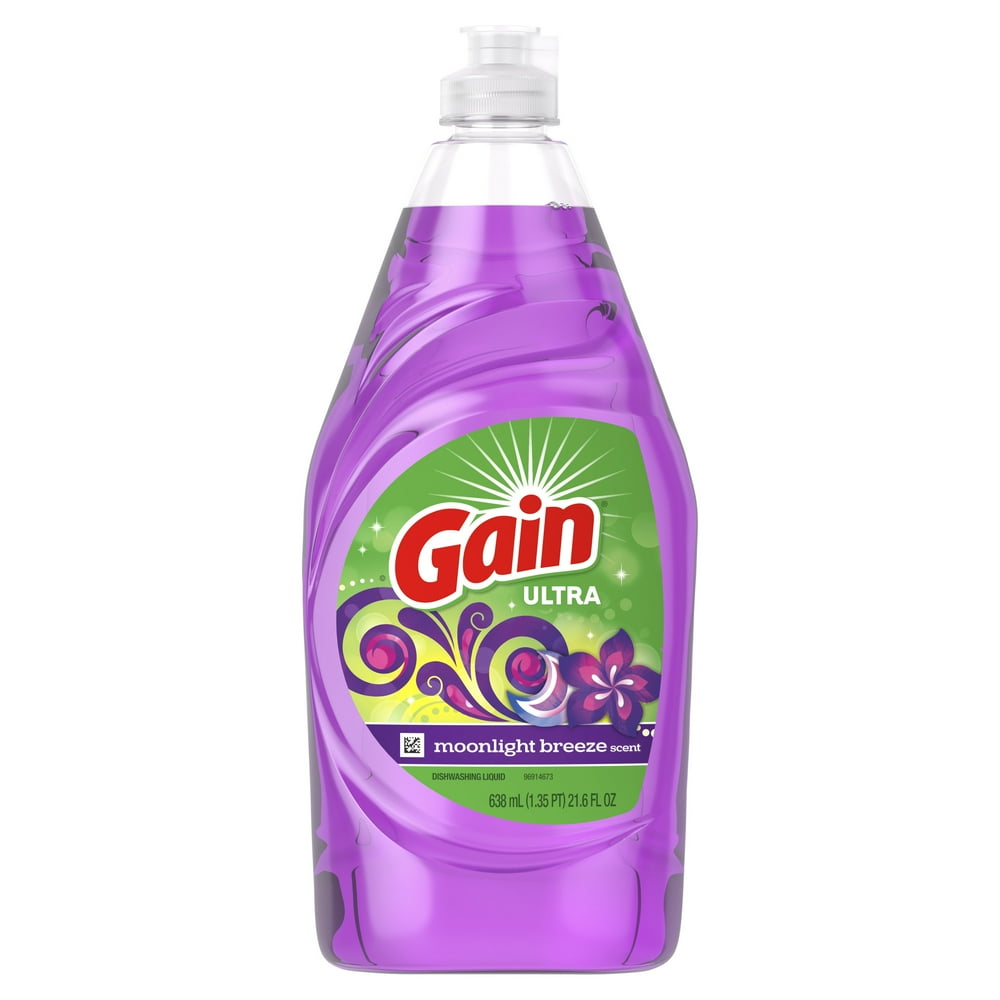 Gain Ultra Dishwashing Liquid Dish Soap Moonlight Breeze 21 6 Fl Oz gain-ultra-dishwashing-liquid-dish-soap-moonlight-breeze-21-6-fl-oz