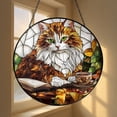 Cat With Book Suncatcher, Literary Gift Decor for Book Lovers - Walmart.com