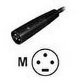 Rapco A3M Male XLR Plug - Walmart.com
