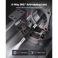 4-Way Articulating Endoscope with Light, True 1080P HD Industrial ...