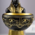 Anubis Statue With Bowl Egyptian God Figurine Resin Ancient Decors Home ...
