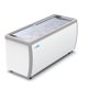 70 in. 12 Tub Ice Cream Dipping Cabinet Display Freezer with Sliding ...