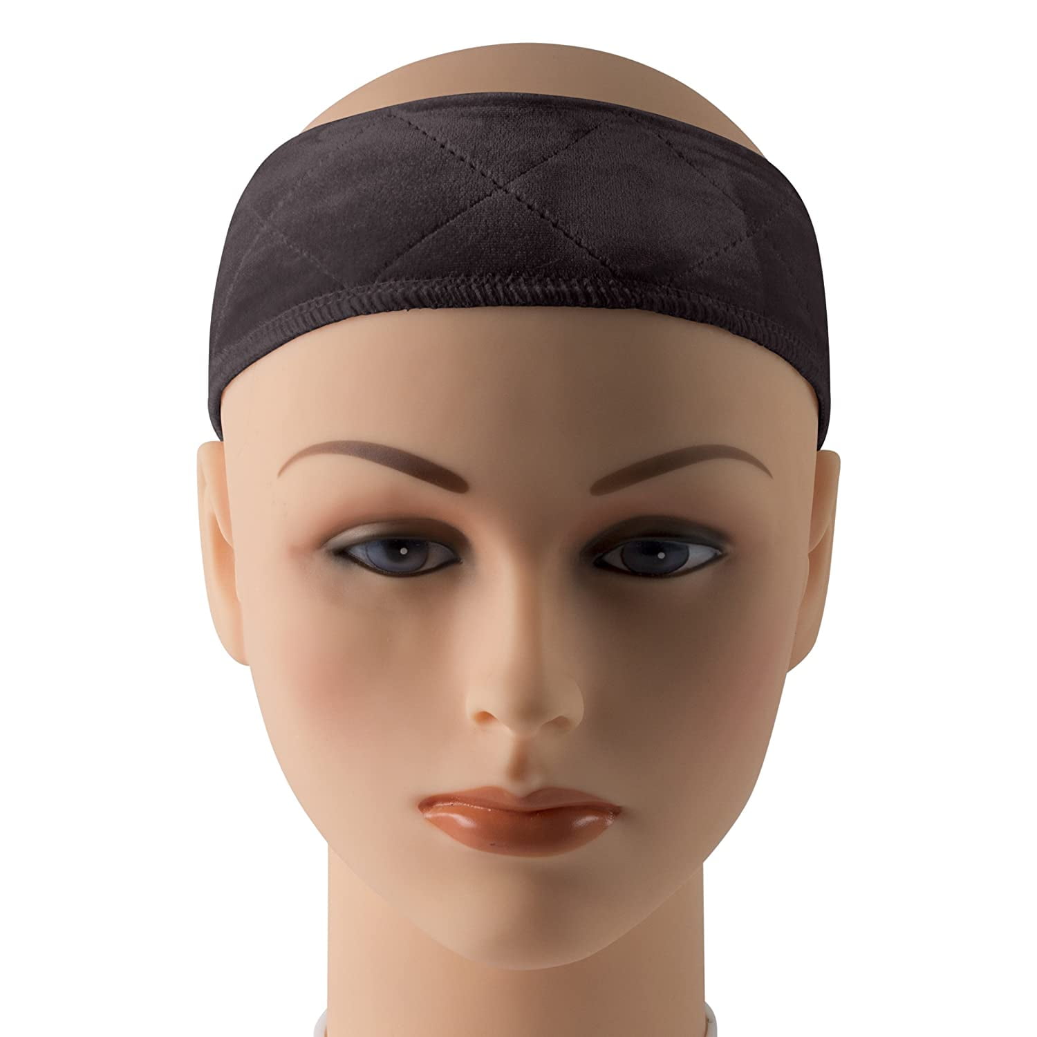 Adolfo Design Wig Grip Headband Strap, Velvet with Velcro Closure ...