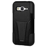 Amzer Double-Layer Hybrid Case with Kickstand for Samsung Galaxy Core ...