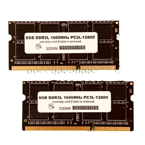 16GB 2x 8GB DDR3L PC3L-12800 1600 MHz SODIMM Laptop MEMORY RAM Kit Low Voltage - Walmart.com