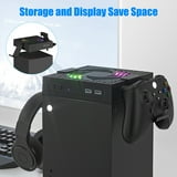 EEEkit Cooling Fan Fit for Xbox Series X, Adjustable Speed Cooler Fan ...