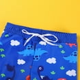 Boys Swimwear Three Piece Set Long and Short Sleeve Cartoon Cute ...