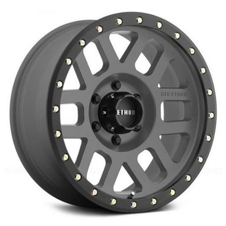Method Race Wheels MRWMR30929058818 20 x 9 in. 18 mm Grid Titanium with ...