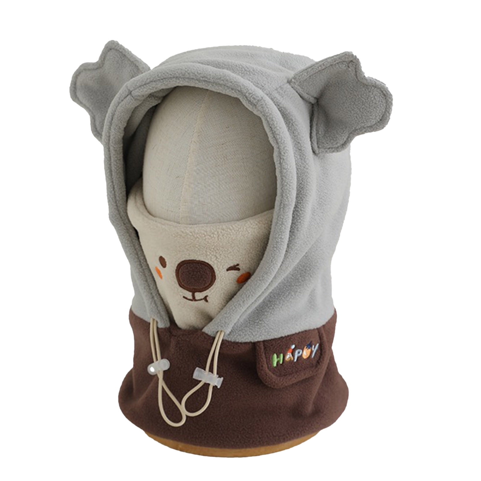 Click here for Bmisegm Warm Winter Hats For Kid Hat+Scarf Two Pie... prices