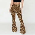 DailyTrove Women's Wide-Leg Lounge Pants - Relaxed Fit Leopard Print ...