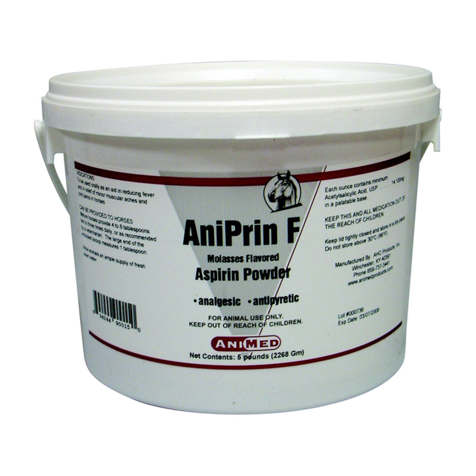AniMed Aniprin F 5 lbs. Asprin Powder - Walmart.com