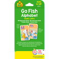 School Zone Go Fish Alphabet Game Cards for Preschoolers and Toddlers ...