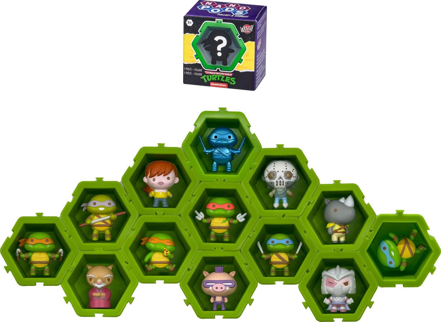 NANO PODS Connectable Collectable Teenage Mutant Ninja Turtles Toy ...