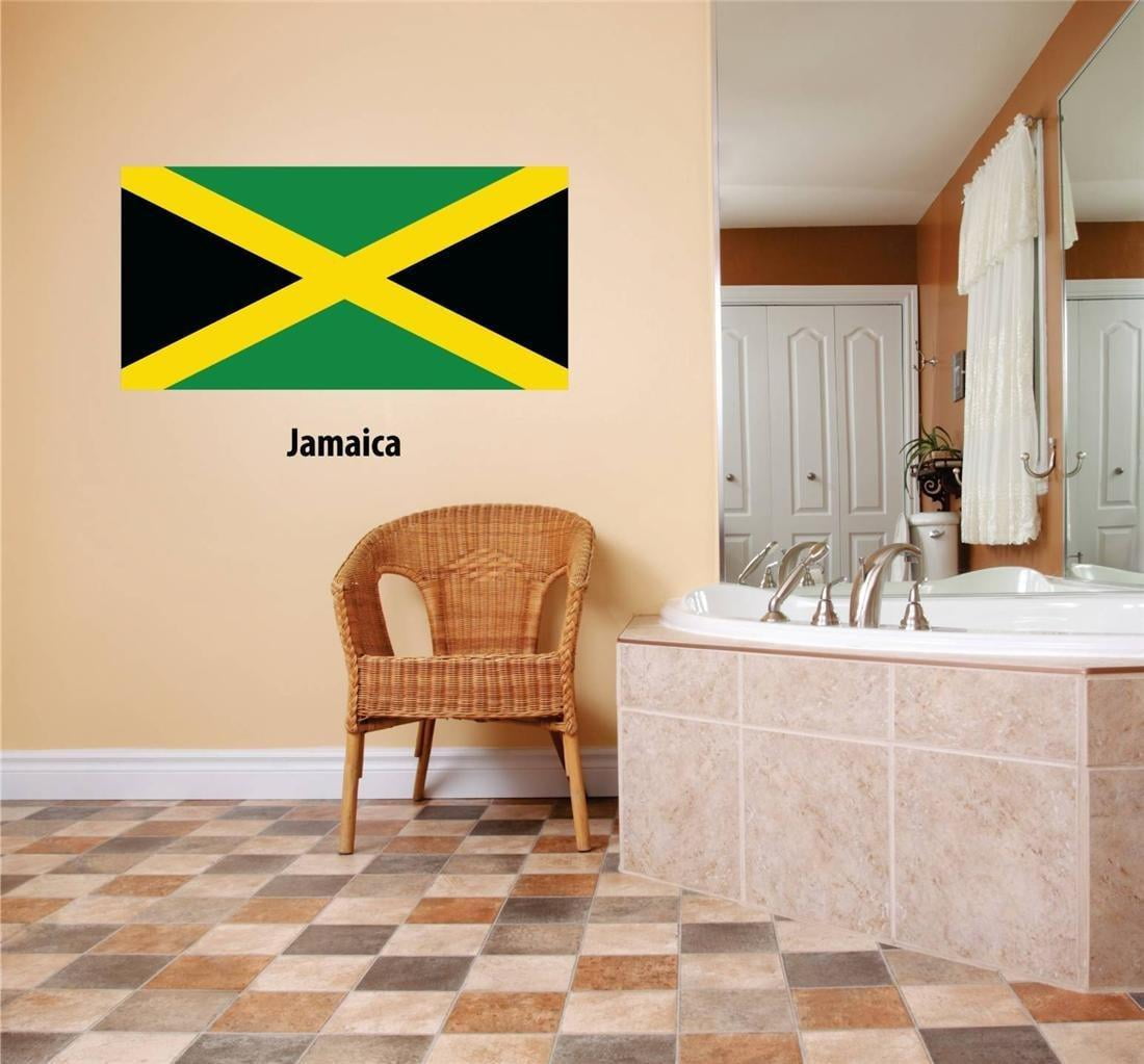 Family Jamaica Beautiful Country Wall Decal Decoration Cute Jamaican ...