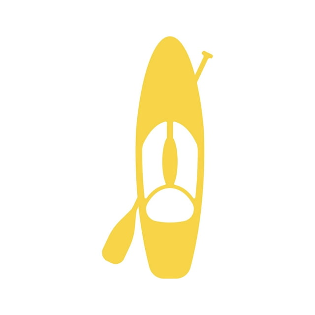 Paddle Board and Paddle Sticker Decal Die Cut - Self Adhesive Vinyl ...