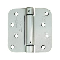 Adjustable Spring Hinges, 4" X 4" with 5/8" Radius in Oil Rubbed Bronze ...