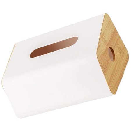 Tissue Box Cover Cute Wooden Tissue Paper Cover Holder for Bathroom ...