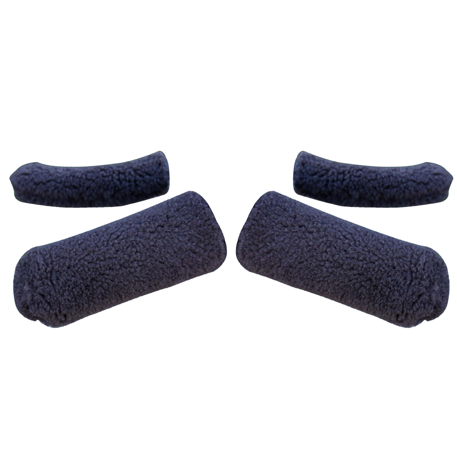 4Pcs/Set Bar Grips Cover Furry Ergonomic Design Cycle Accessory ...
