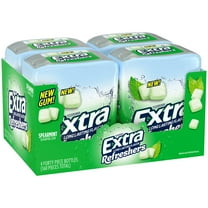 EXTRA Refreshers Chewing Mint Mix Gum, 40-Piece Bottle - Walmart.com