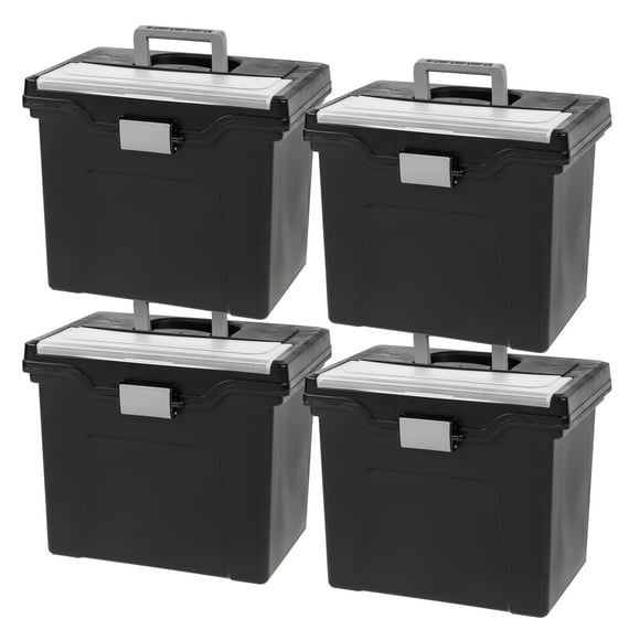 Plastic Storage File Boxes
