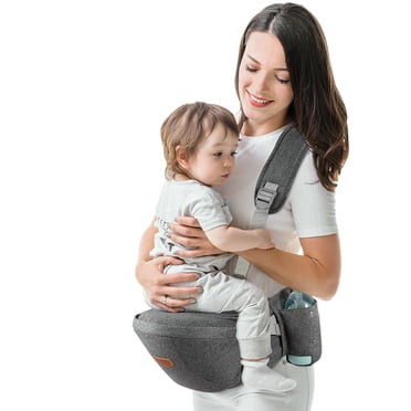 Chicco SmartSupport Backpack Baby Carrier - Grey (Grey/Black) - Walmart.com