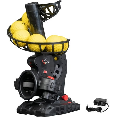 Hantdan Upgraded Electronic Baseball Pitching Machine, Adjustable ...