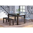 Better Homes & Gardens Bryant Solid Wood Dining Table, Deep Coffee ...