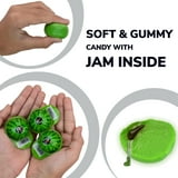 Gummy Candy - 30 mm Large Jelly Filled Gummies - Watermelon Candy Gummy ...